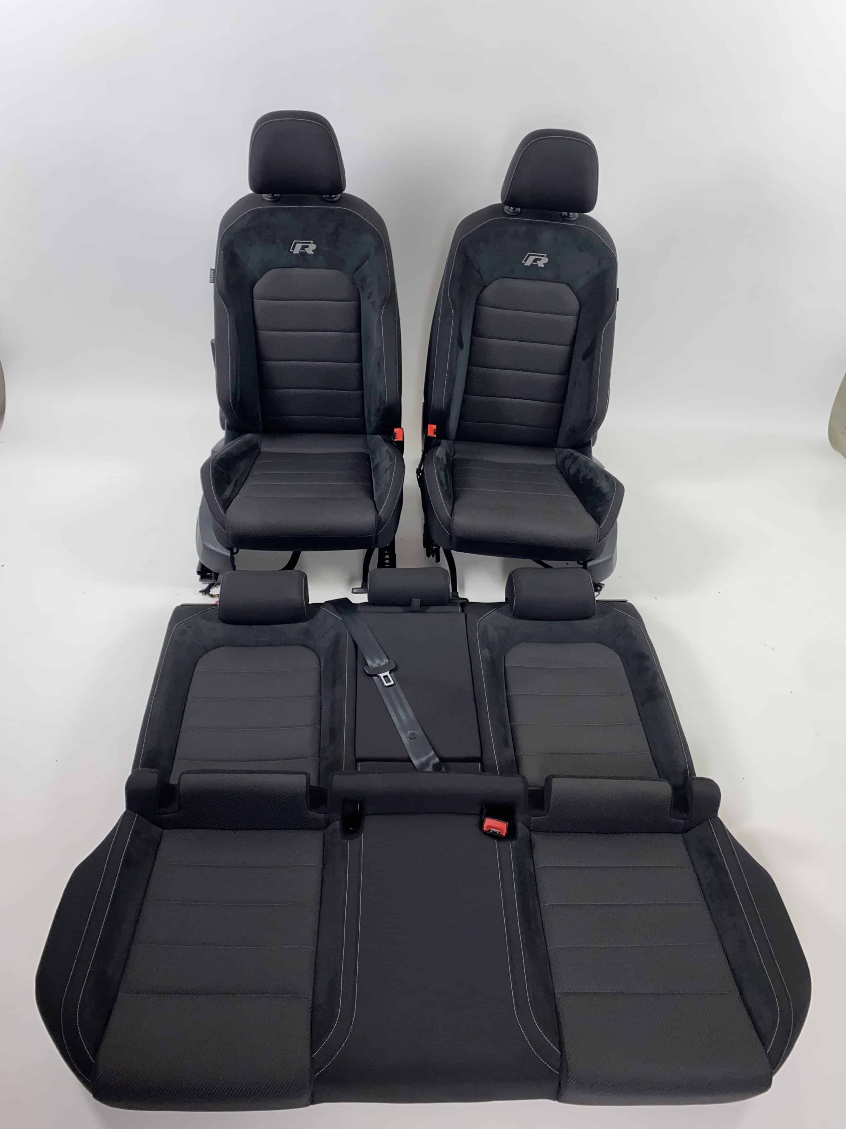 Interieur VW Golf 7 R Stof /Alcantara zwart online bestellen bij Carseatz