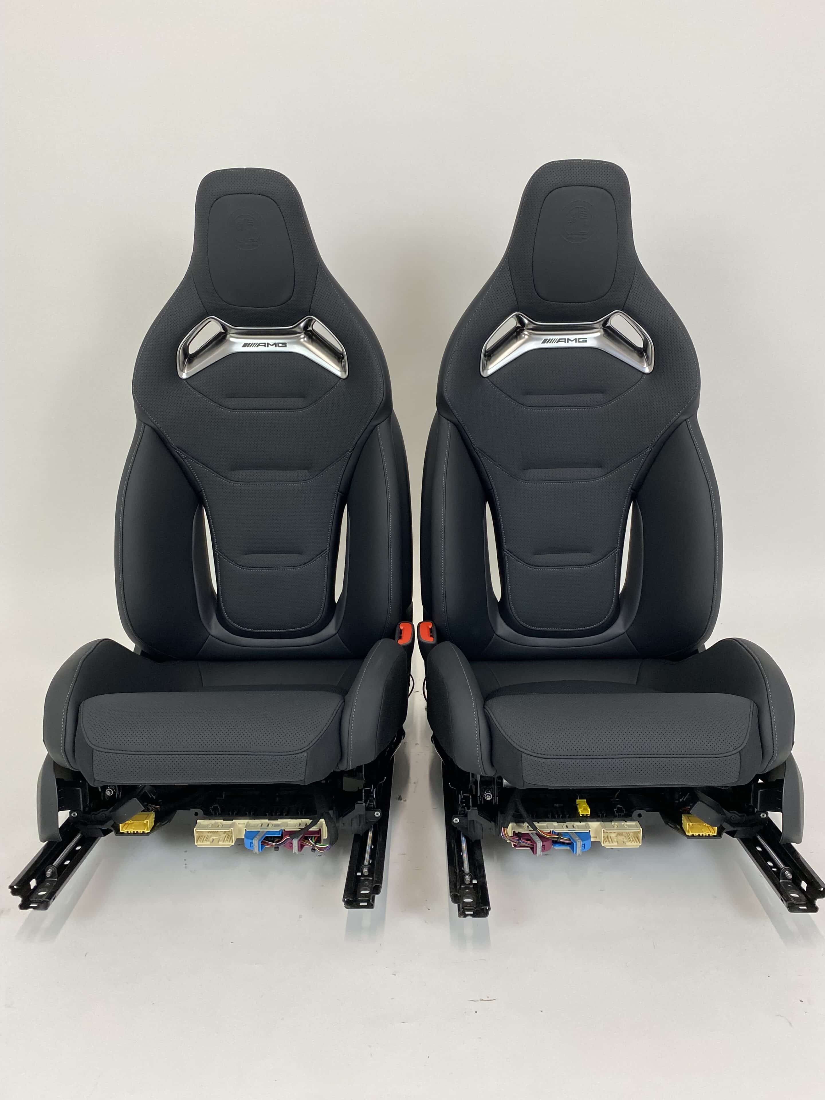 Mercedes Benz C-Class AMG Performance Seats (W206) Black Leather With ...