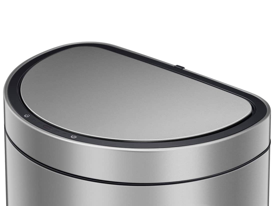 Order Mirage Semi-round Sensor Bin 47L Matt s/s online at EKO Europe