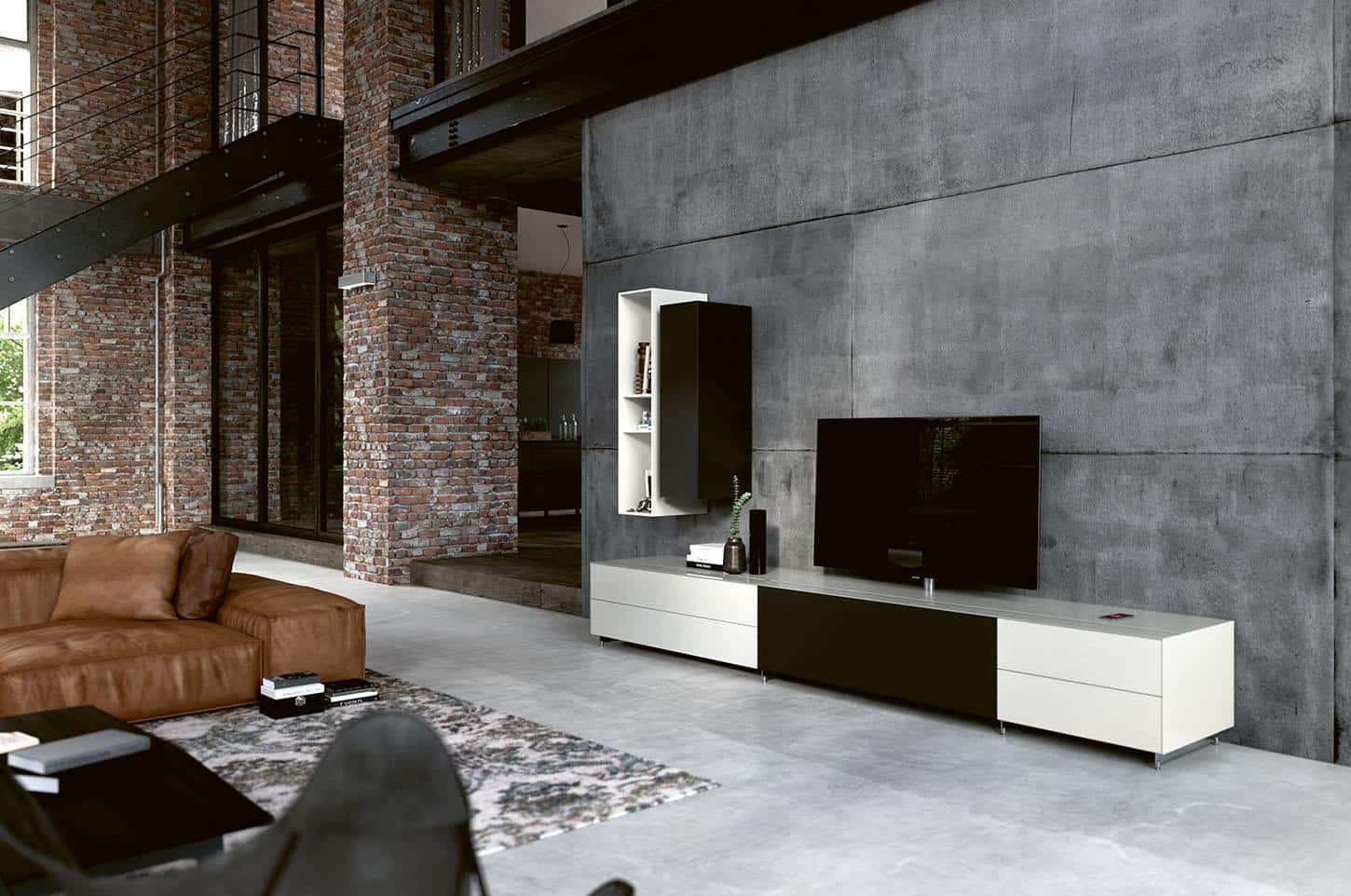 Cocoon design TV Meubelen vind je bij Van Kempen Interieurs in Oude-Tonge